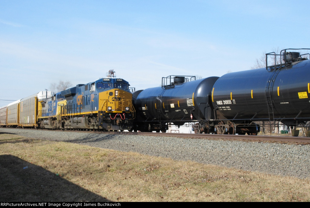 CSX 3354 and CSX 7671